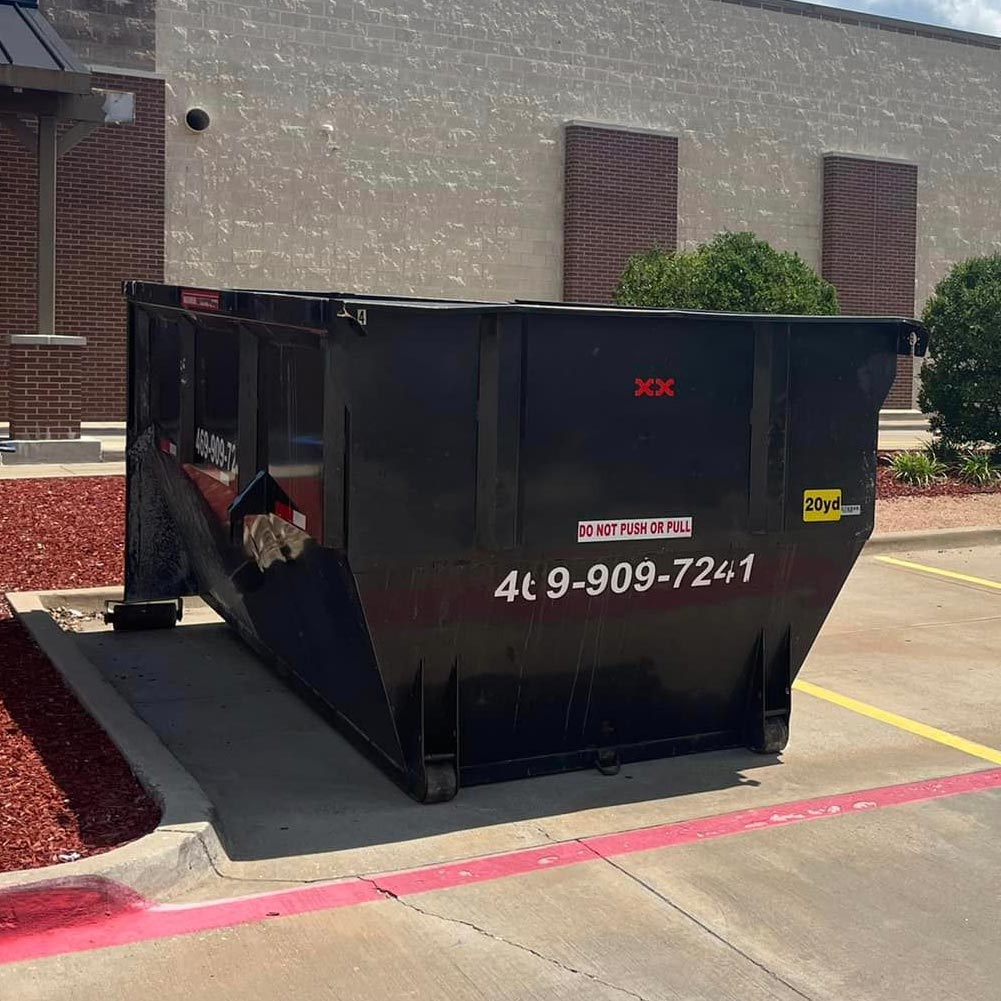 20 Yard Dumpster Rental - Junk Queen TX